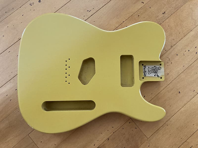 Warmoth Telecaster Body 2023 - TV Yellow Lacquer | Reverb