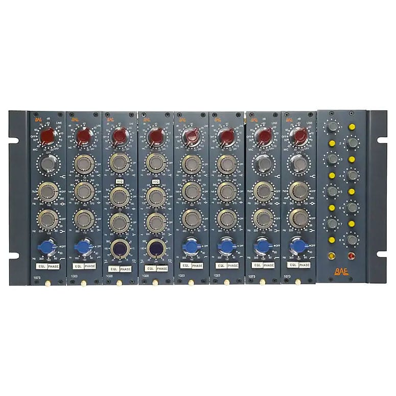 BAE 8CR 8-Channel Self-Powered Module Rack for Neve 10 Series | Reverb
