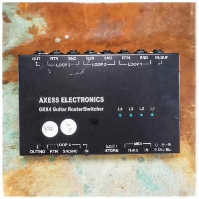 Axess Electronics MFC5 MIDI Controller and GRX4 Guitar | Reverb