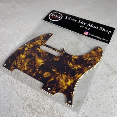 Sire Larry Carlton T3 T7 pickguard Yellow Marble Tortoise | Reverb