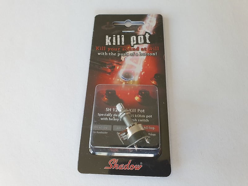 Shadow Shadow 25K kill switch pot SH-124-25 | Reverb