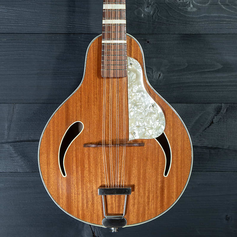 Hofner Model 545 Vintage Cats Eye Mandolin w/ K+K Pickup - | Reverb