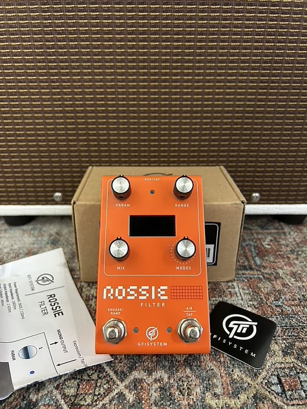 GFI System Rossie Filter 2023 - Orange. Pre-Owned | Reverb