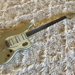 Danocaster 1961 Bass VI Aged Firemist Silver | Reverb Australia