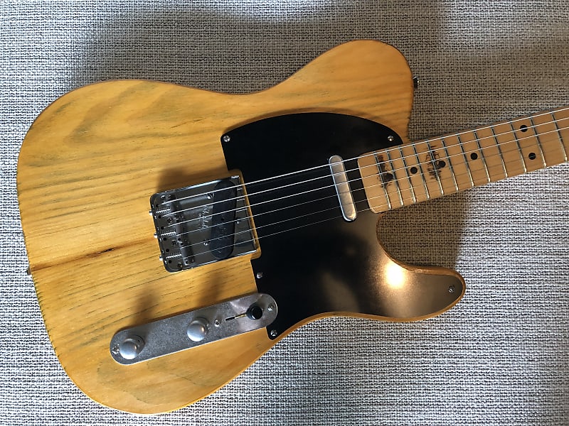 Rick Kelly Bowery Pine T-Style Amber Shellac | Reverb