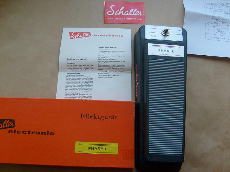 Schaller Phaser NOS Vintage Analog | Reverb UK