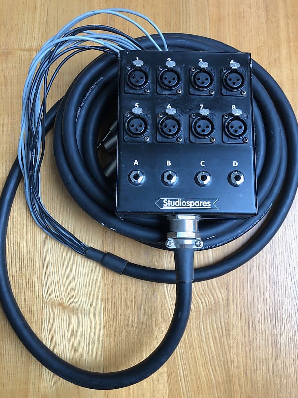 Studiospares Stagebox & Snake: 8ch-XLR/4ch-TRS | Reverb UK