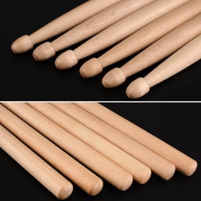 Drum Sticks Wood Tip 7A Drumsticks Maple Drum Sticks For Kids | Reverb