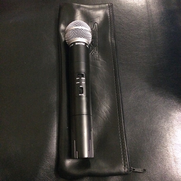 Shure SM58 Microphone With T2 Vocal Transmitter | Reverb