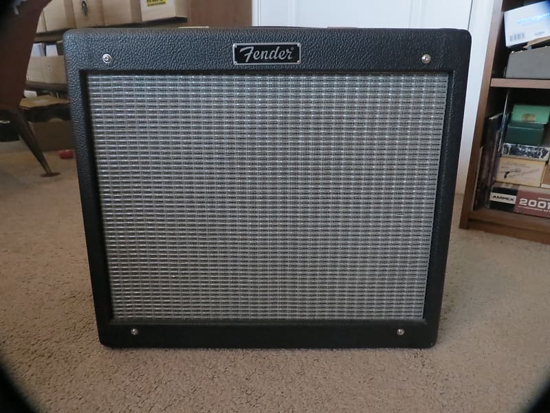 Fender Blues Junior Jr. Amp With New Tubes & MOD Reverb Tank | Reverb
