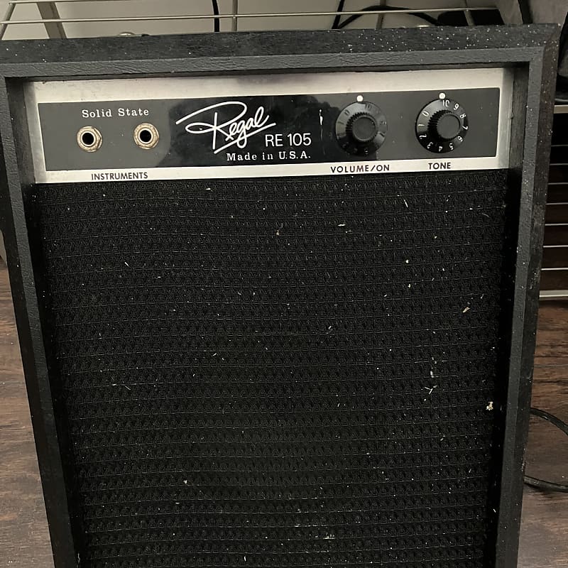 Vintage Regal RE-105 SS Amp | Reverb