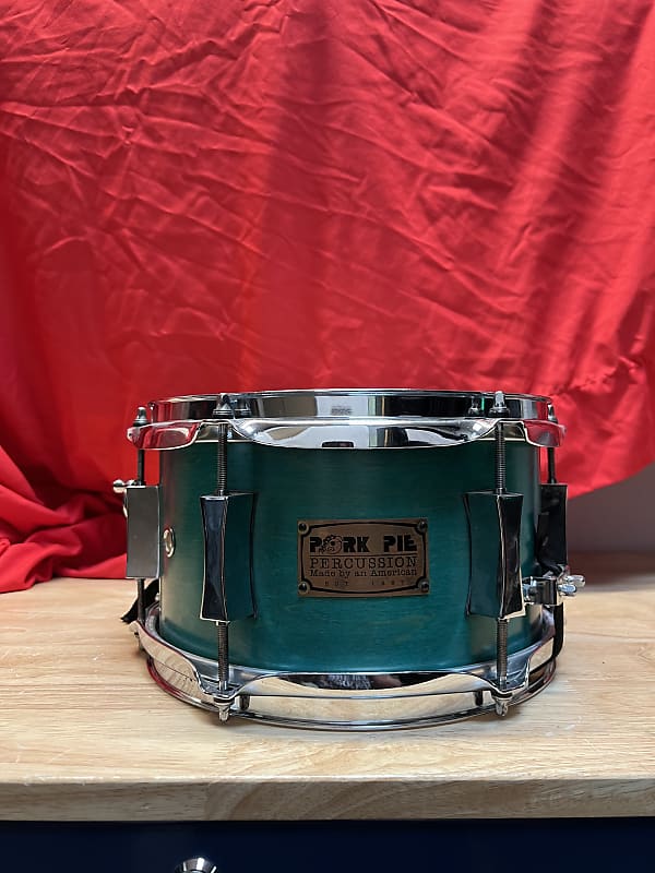 Pork Pie 10" x 6" Maple Popcorn Snare 2000 - Near-Mint! | Reverb