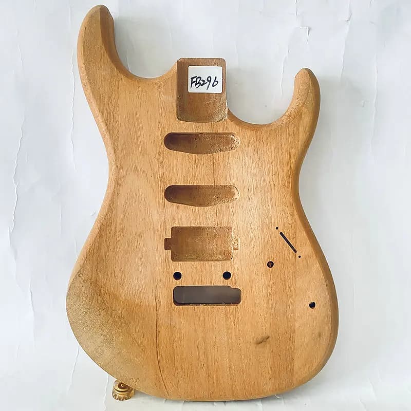 Mahogany Guitar HSS Body DIY Project | Reverb