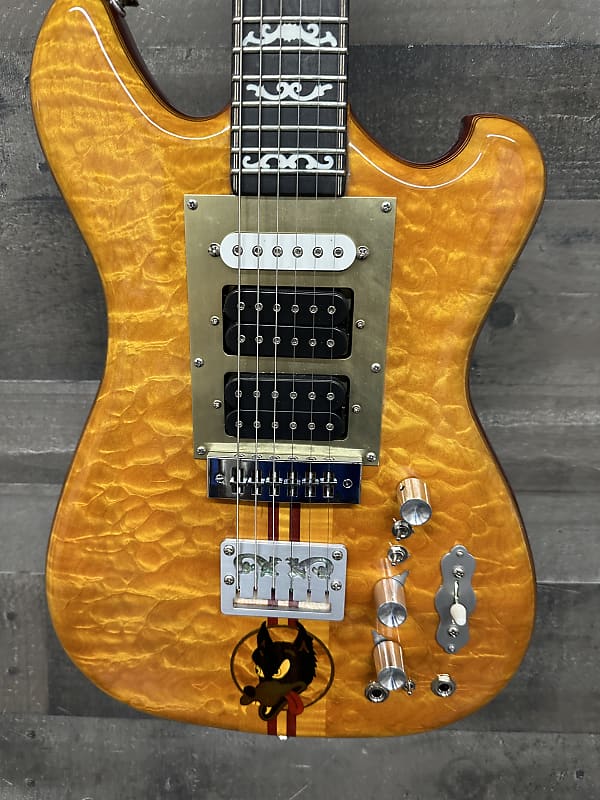 DeLuis Guitars Brand New Jerry garcia The wolf with case! | Reverb