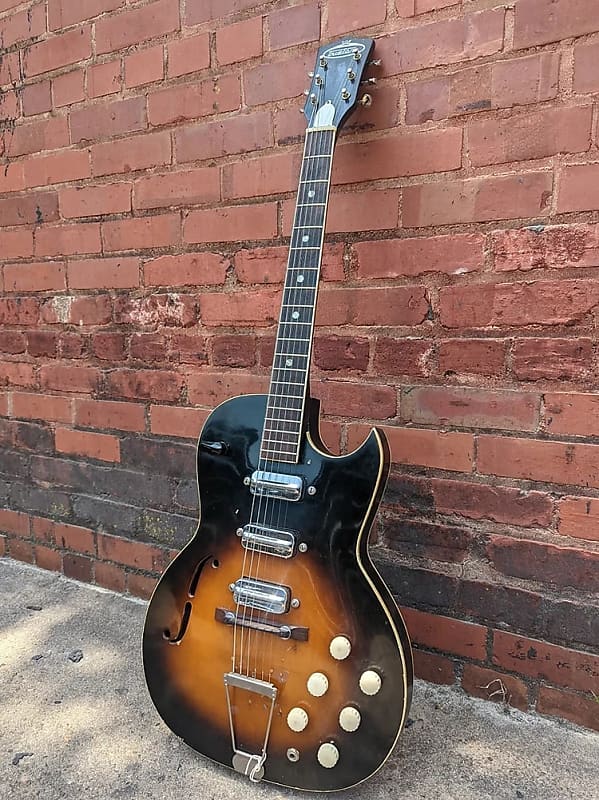 1958 Kay/Truetone Speed Demon- Sunburst | Reverb