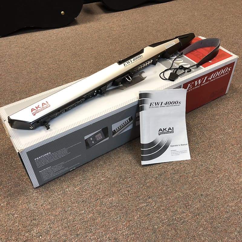 Akai EWI4000s Professional Electric Woodwind Instrument | Reverb
