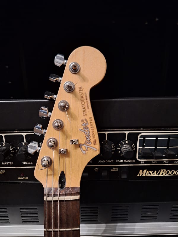 Fender Statocaster 2000s - Black | Reverb Australia