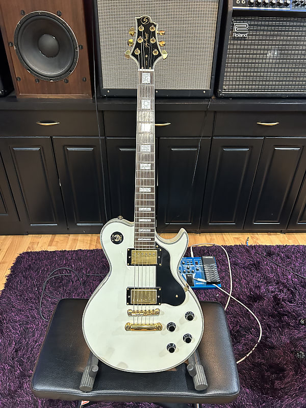 Samick Gregg Bennet Design Avion 2006 - Pearl White | Reverb