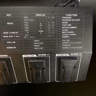 Elation FC-400 4 Channel DMX Foot Controller | Reverb