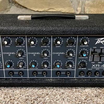 Peavey XR-400 200H Power Module Amplifier Powered Mixer 100W | Reverb