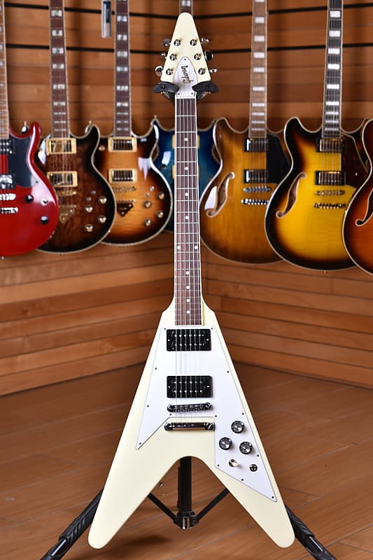 Gibson 70s Flying V Classic White | Reverb