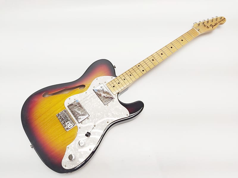 Fender Japan Telecaster Thinline TN72 3TS 3 Tone Sunburst | Reverb