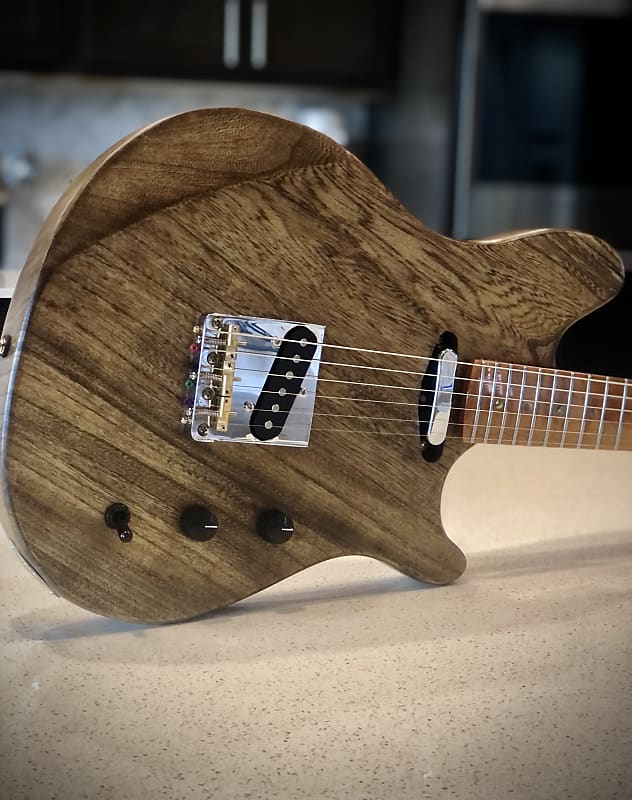 CustomBuild TimberCaster Wolf - Walnut | Reverb