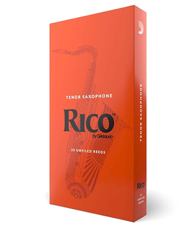 Rico Reeds #2 Tenor Sax Reeds, 25 pack | Reverb