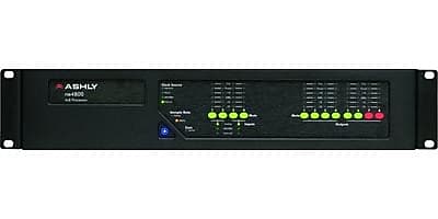 Ashly NE4800D 4x8 Network Protea DSP Processor with AES3 | Reverb