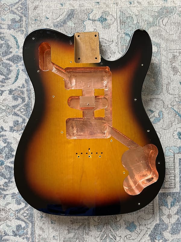 Telecaster Deluxe Body - Sunburst | Reverb