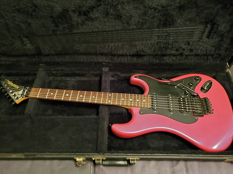 Kramer Pacer Deluxe HSH Late 80s Wine Red.... Pink To Me | Reverb