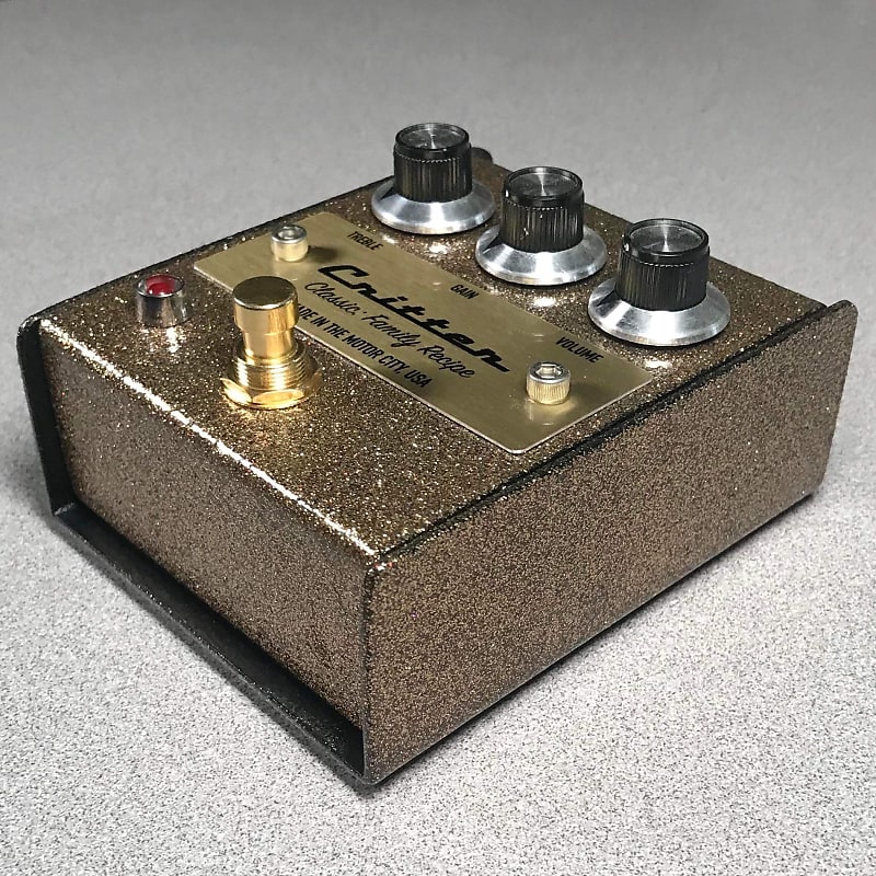 Critter - CFR Klone TLE2072 Equipped! New! Low Profile. Gold | Reverb