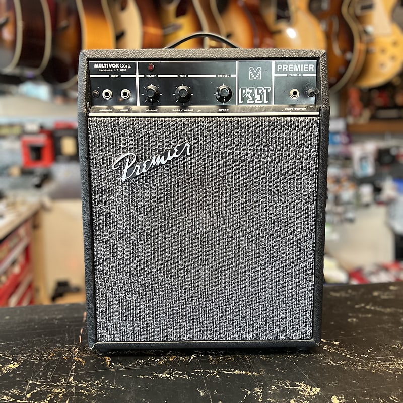 Multivox Premier P35T Tremolo 10W 1x8 Guitar Amplifier USA | Reverb