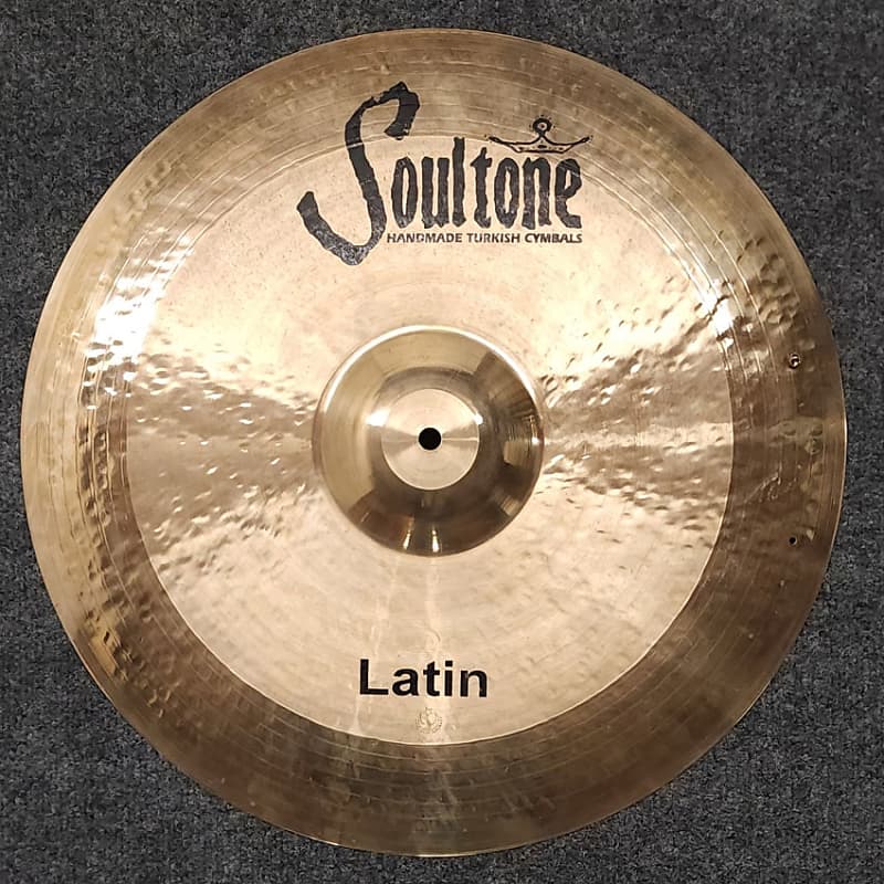 Used Soultone Latin Ride Cymbal w/1 Rivet 19" 2182 grams - | Reverb
