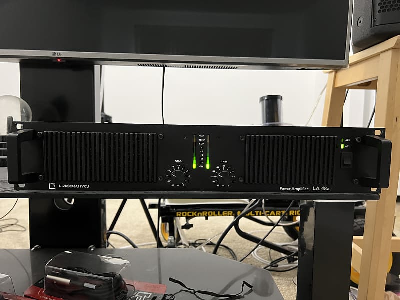 L’acoustic LA48a power amplifier | Reverb