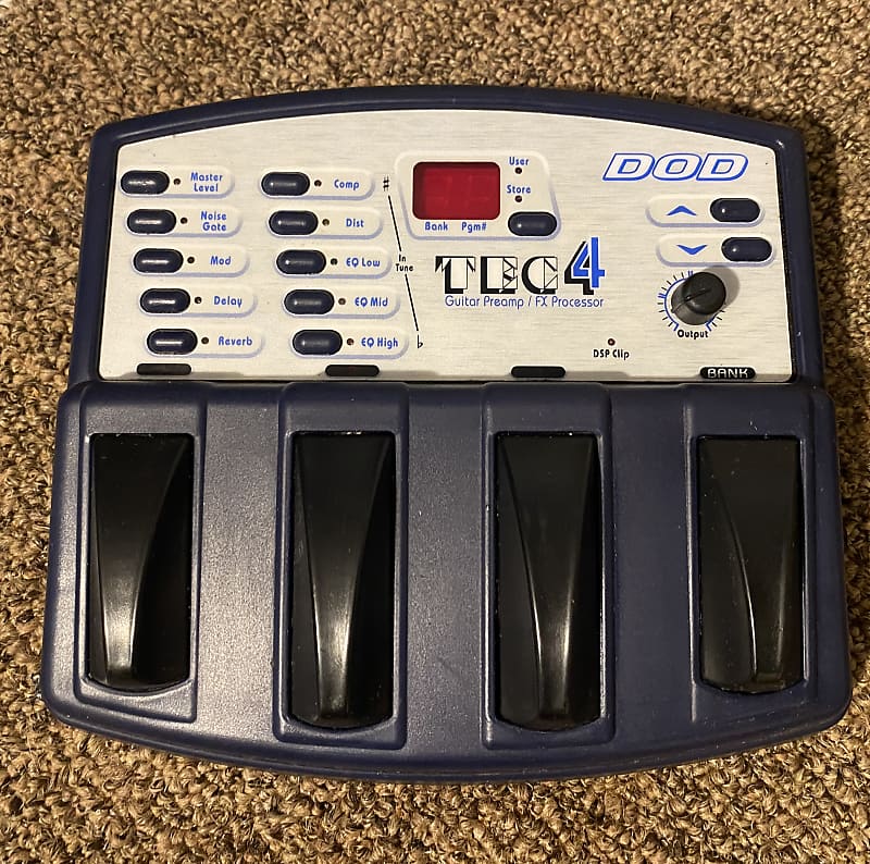 DOD Tech 4 1990s multi effects pedal good shape works | Reverb Canada