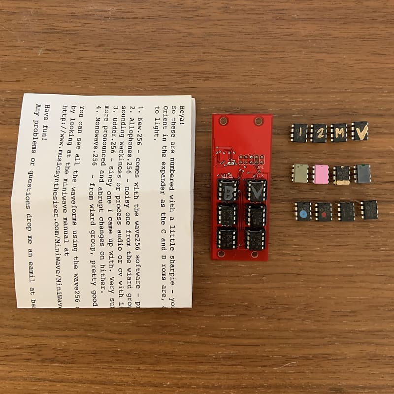 ROM Collection (18 ROMs) and Expander for The Harvestman | Reverb