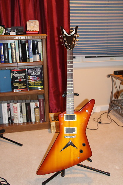 Dean Explorer Sunburst Modified with EMG 81/85 Active Pickups | Reverb