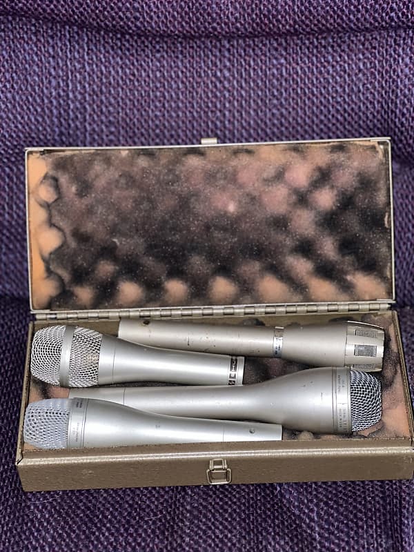 Vintage mic kit!! Shure Sm60, Sm61, Sm62, Sm63 1960s-90s | Reverb