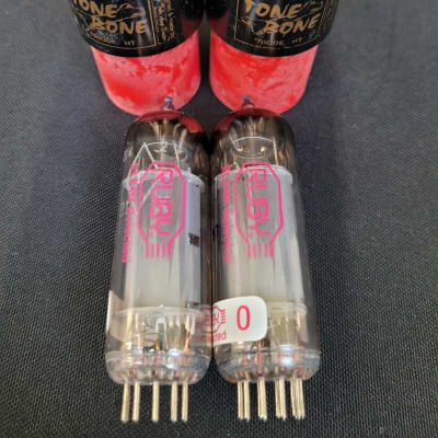 Ruby Tone Bone Triode EL84 Tube Adapter w. Matched Pair of | Reverb