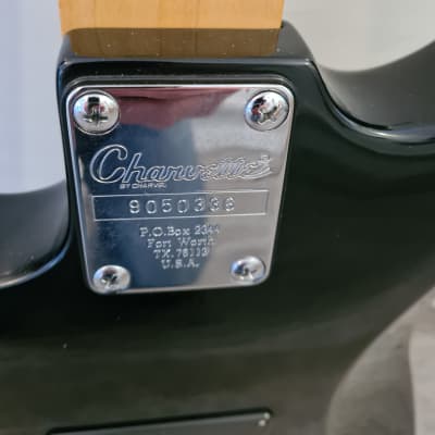 Charvel Charvette Model 300 B 1988 - Black - Made in Japan | Reverb