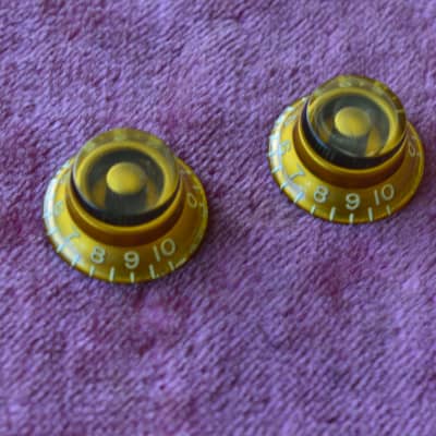 Vintage 1959 Gibson Les Paul Burst Knobs Gold Bonnet 1958 | Reverb