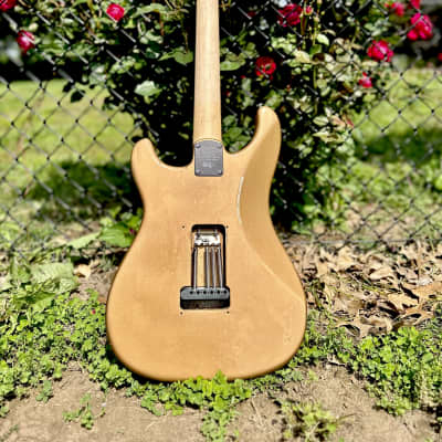 PRS SE Silver Sky Refinished In Reliced Firemist Gold | Reverb