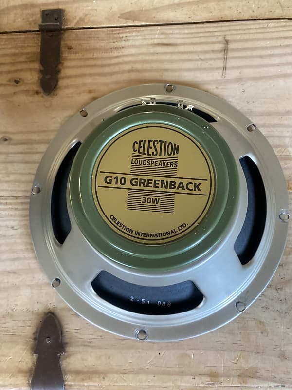 Celestion G10 Greenback 30watts | Reverb