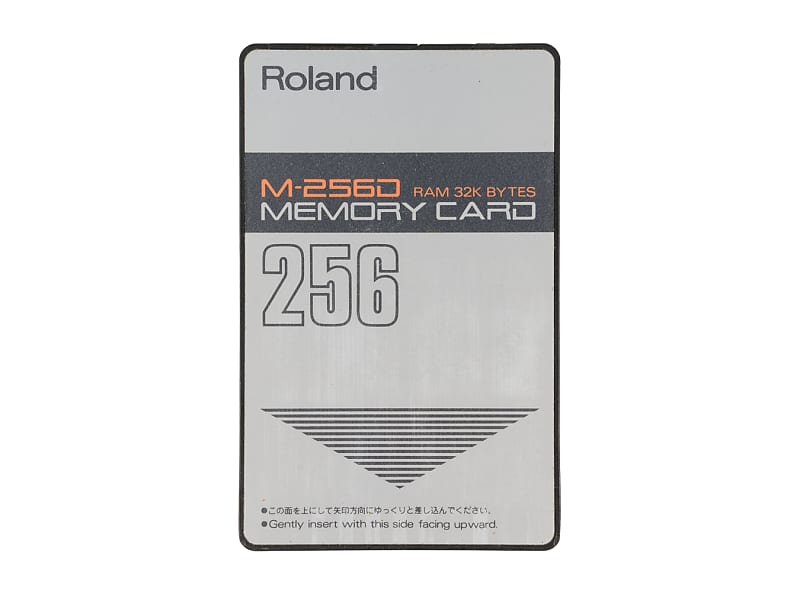 Roland M-256D Memory Card | Reverb