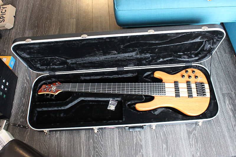 Wolf WTHB 6 String Bass Guitar 2020 Natural | Reverb