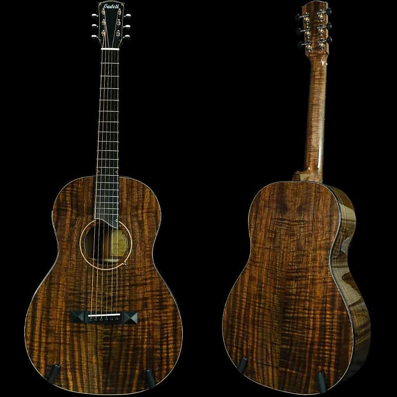 Bedell Fireside Parlor All Walnut Acoustic Guitar | Reverb