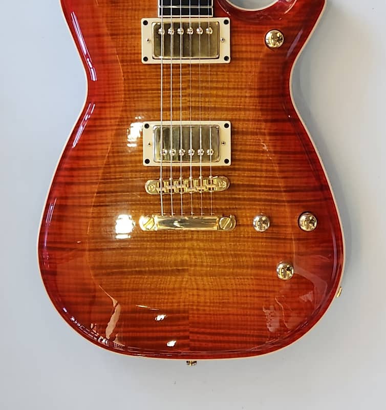 GMP Roxie Deluxe 2005 - Flame Maple | Reverb