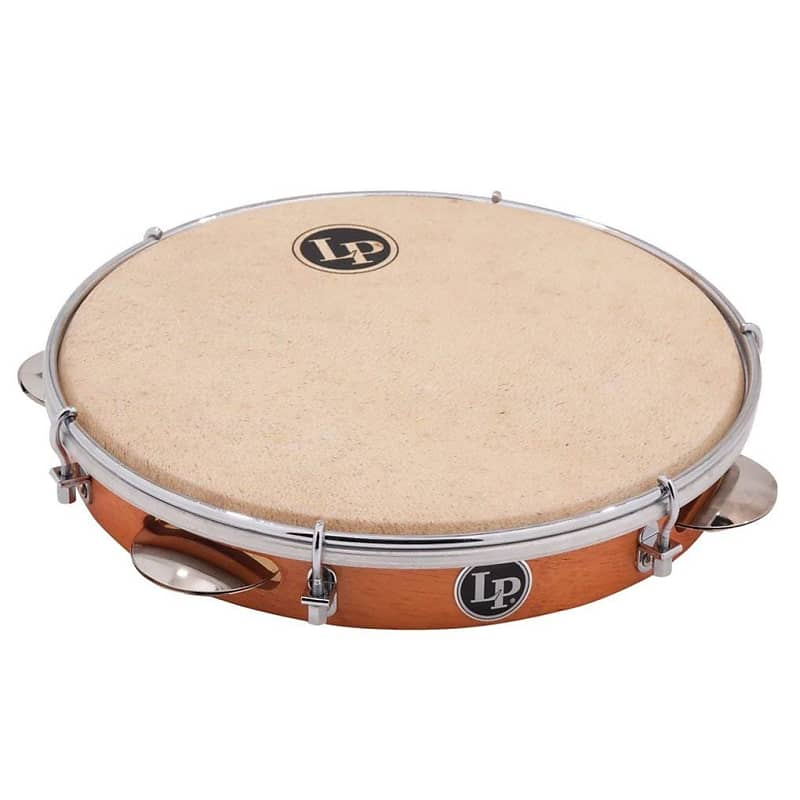 LP RIO 10 inch Tunable Wood Pandeiro with Natural Head | Reverb