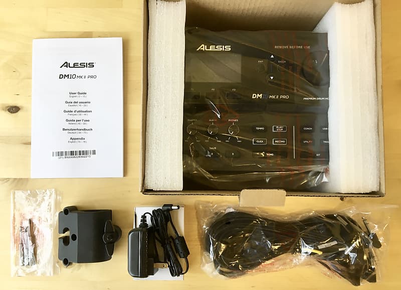 NEW Alesis DM10 MKII Pro Drum Module with Cables/Power | Reverb